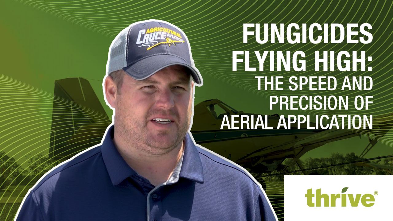 Fungicides Flying High: The Speed and Precision of Aerial Application ...